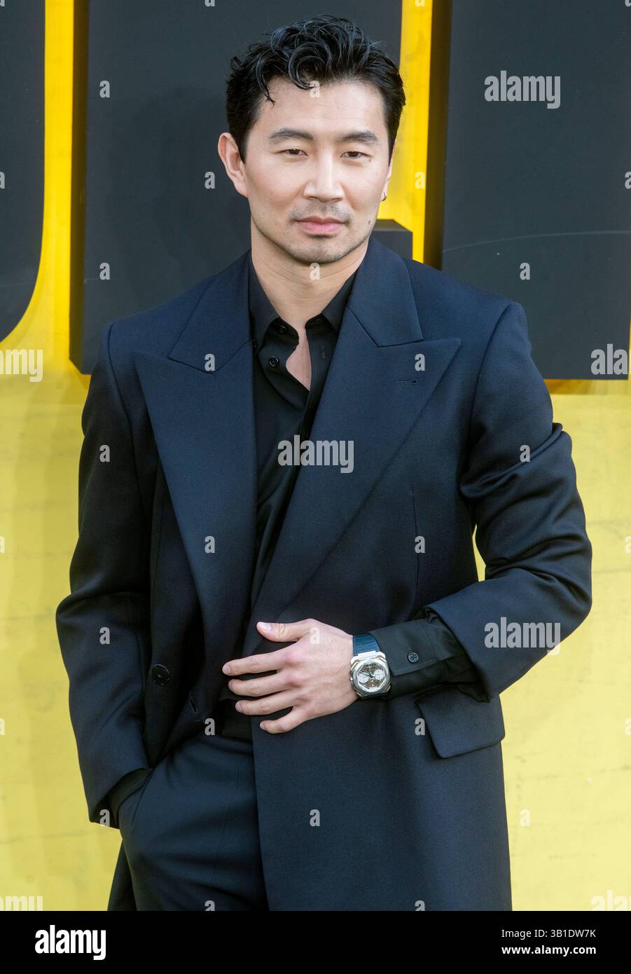 Simu Liu at the European Premiere of ‘Thunderbolts’ at Cineworld ...