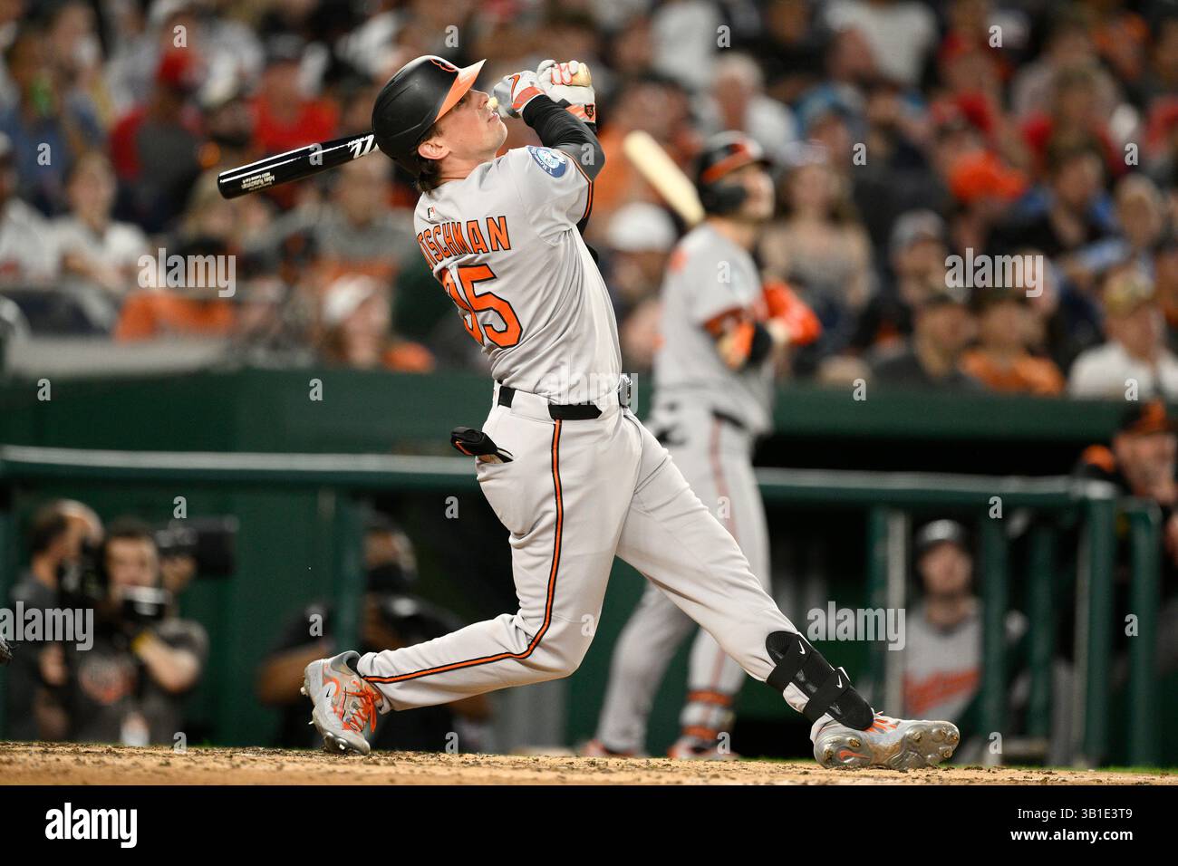 Baltimore Orioles' Adley Rutschman in action during a baseball game ...