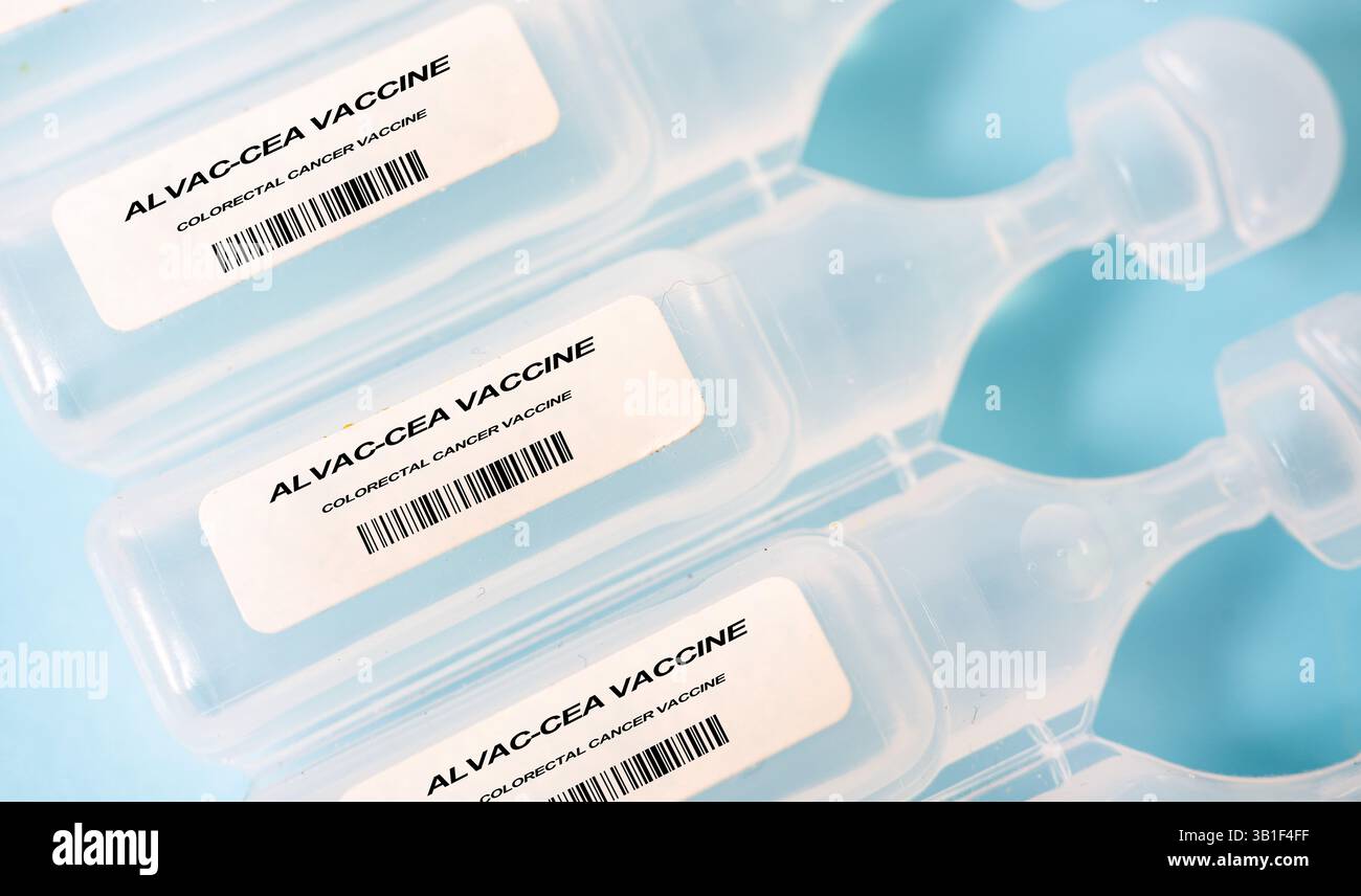 ALVAC-CEA vaccine. Targets carcinoembryonic antigen (CEA) in colorectal ...