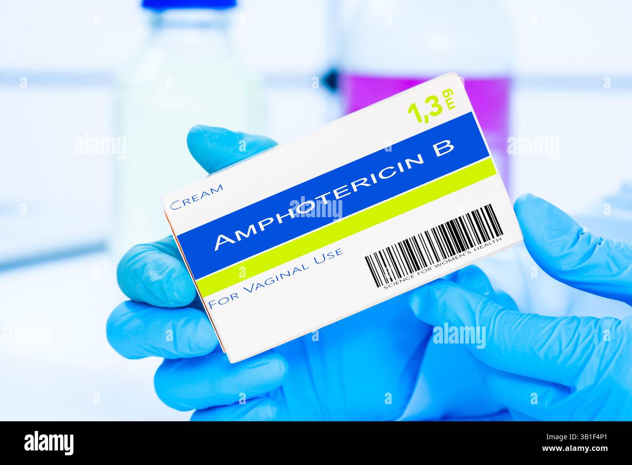 Amphotericin B vaginal cream. An antifungal treatment for serious ...