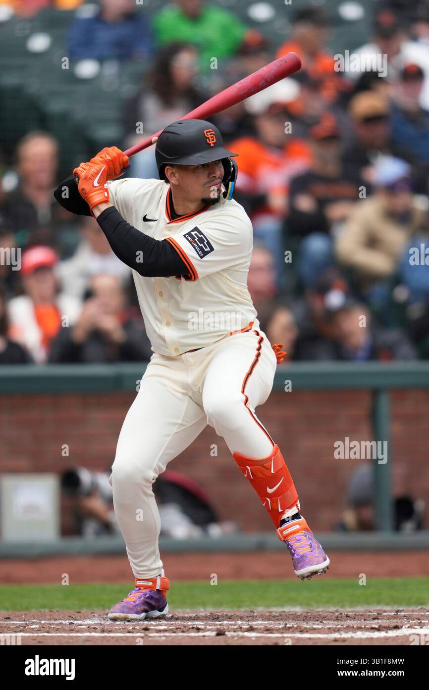 San Francisco Giants' Willy Adames during a baseball game against the ...