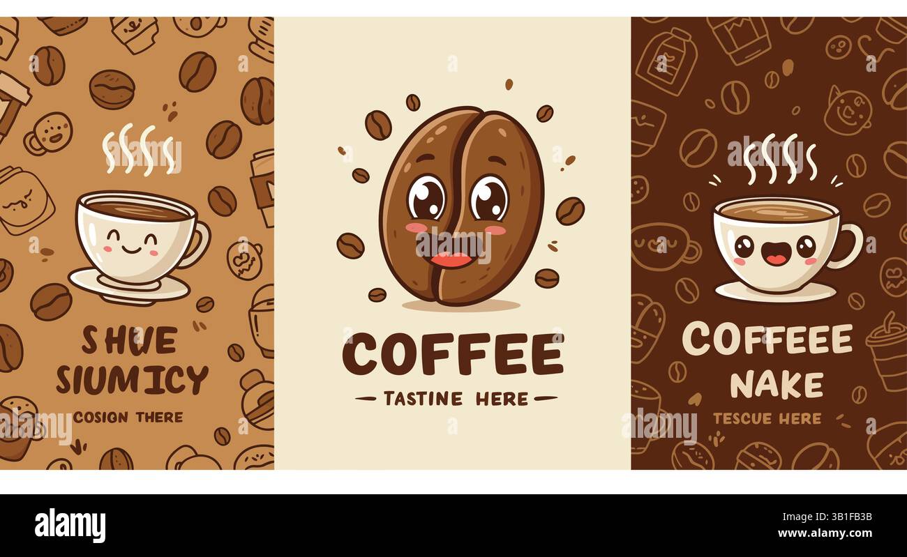 Charming coffee designs hi-res stock photography and images - Alamy