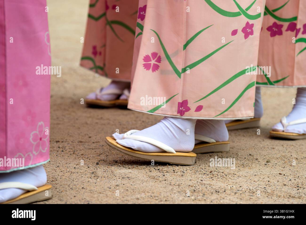 Japanese girl feet hi-res stock photography and images - Alamy
