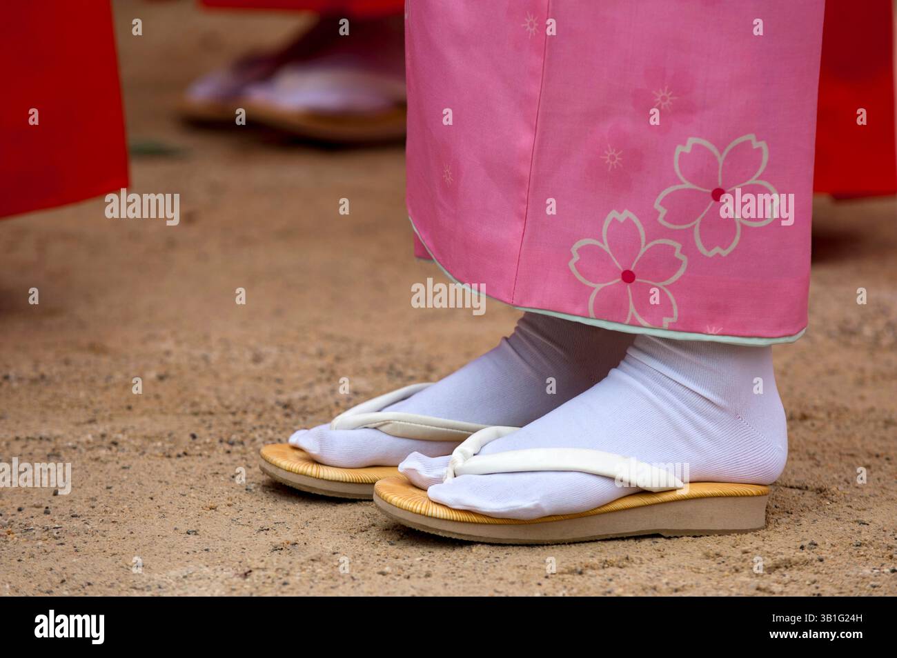 Japanese girl feet hi-res stock photography and images - Alamy