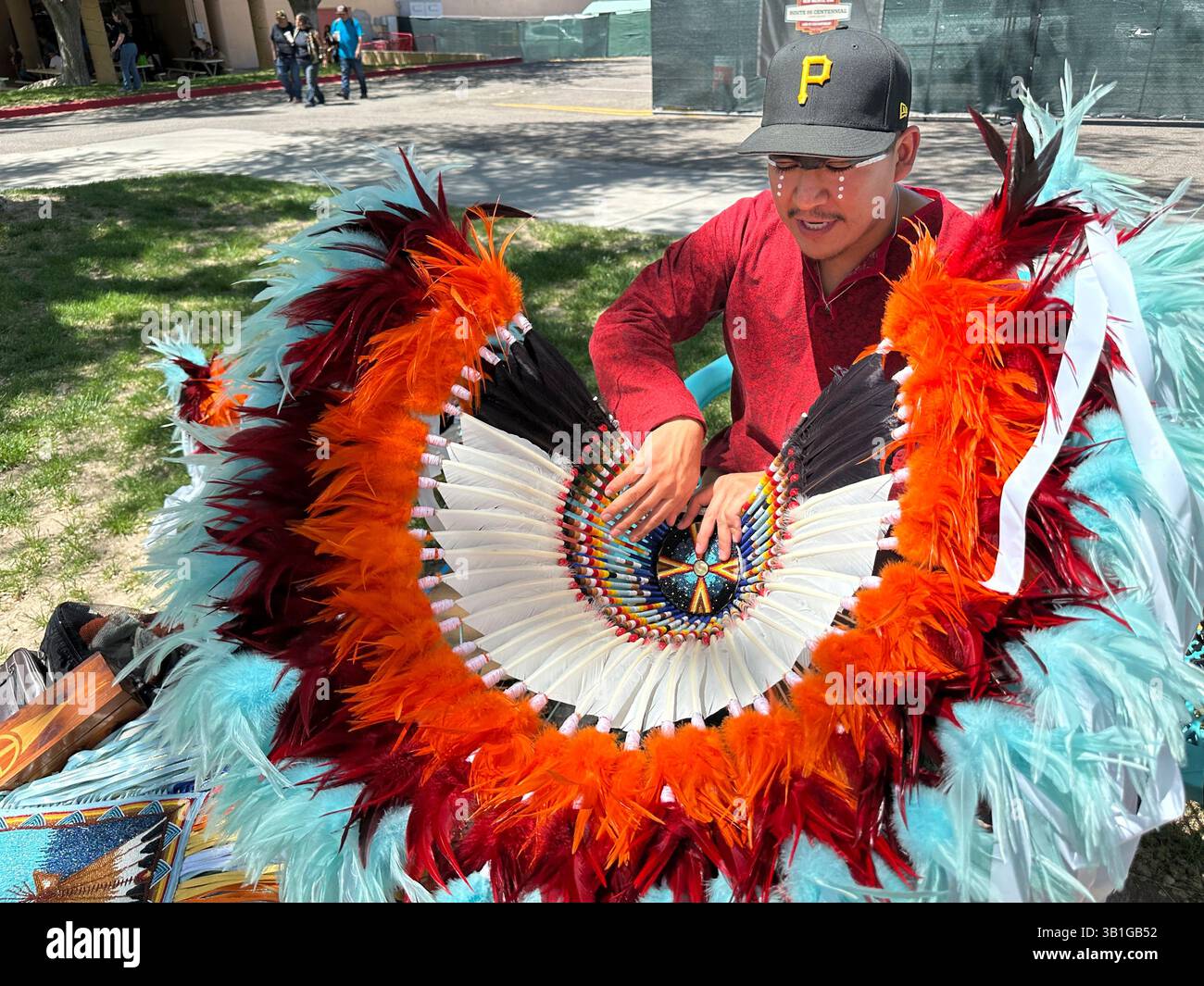 Christian Rangel, who is Navajo and Cherokee and from Tulsa, Oklahoma ...