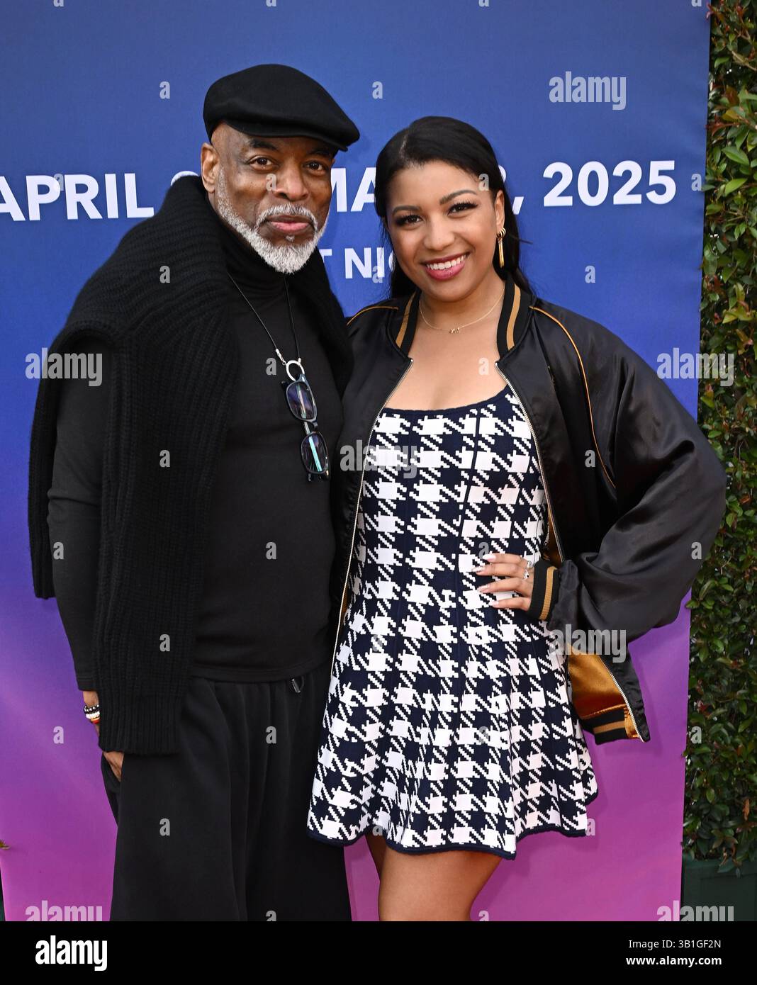 Universal City, USA. 25th Apr, 2025. Levar Burton and Mica Burton ...