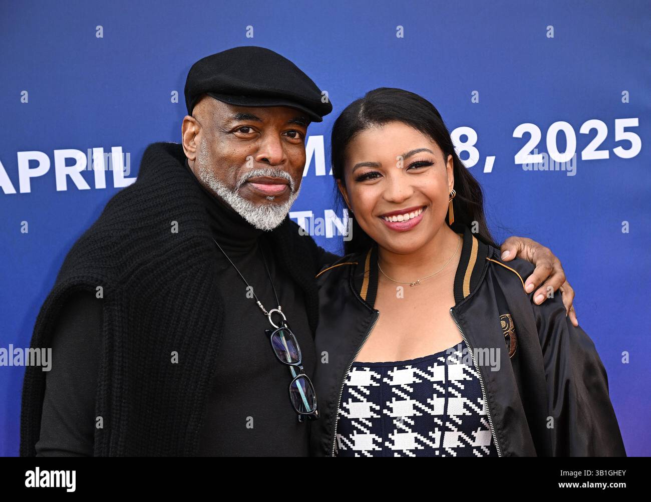 Universal City, USA. 25th Apr, 2025. Levar Burton and Mica Burton ...