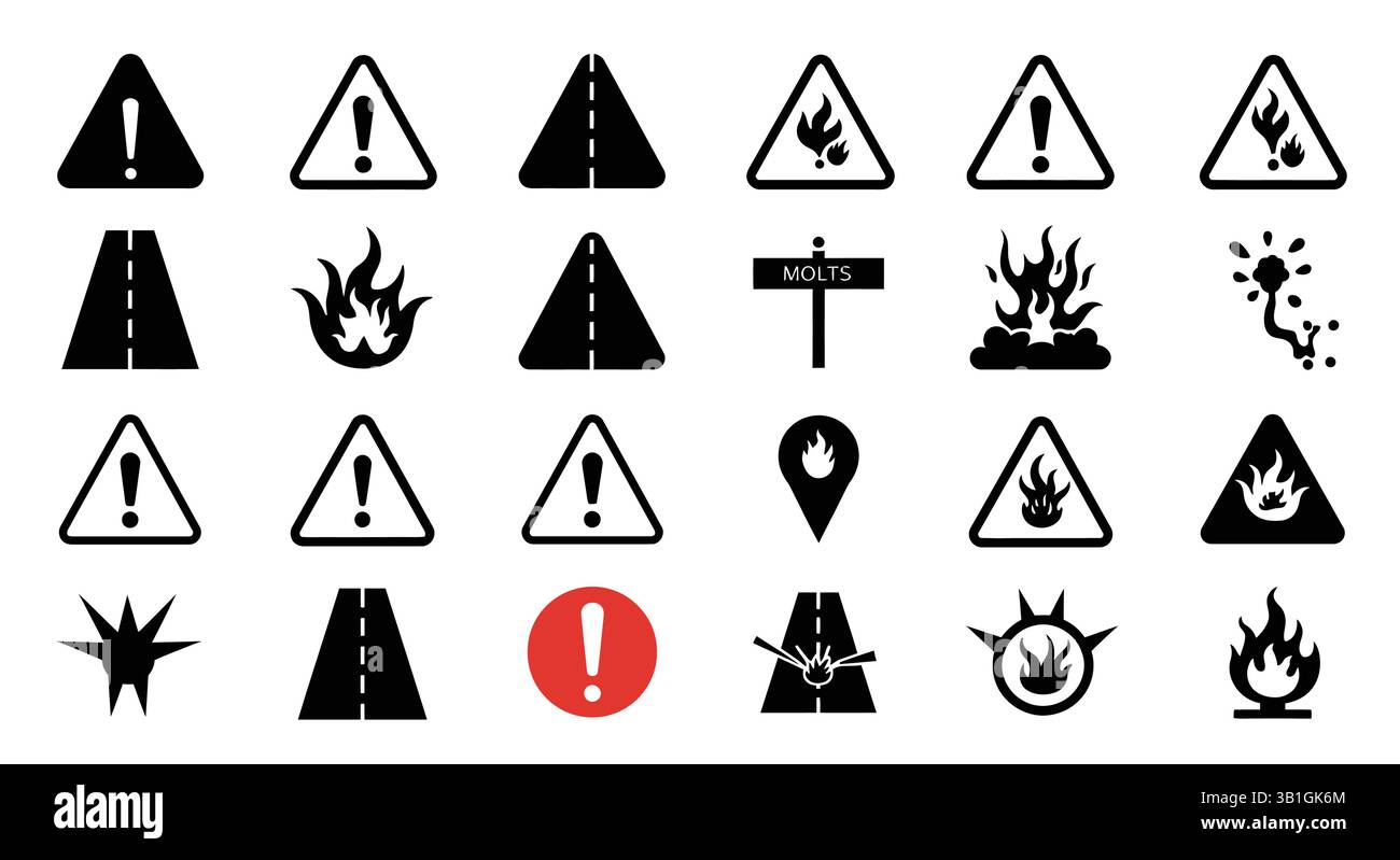 Electrical safety symbols hi-res stock photography and images - Alamy