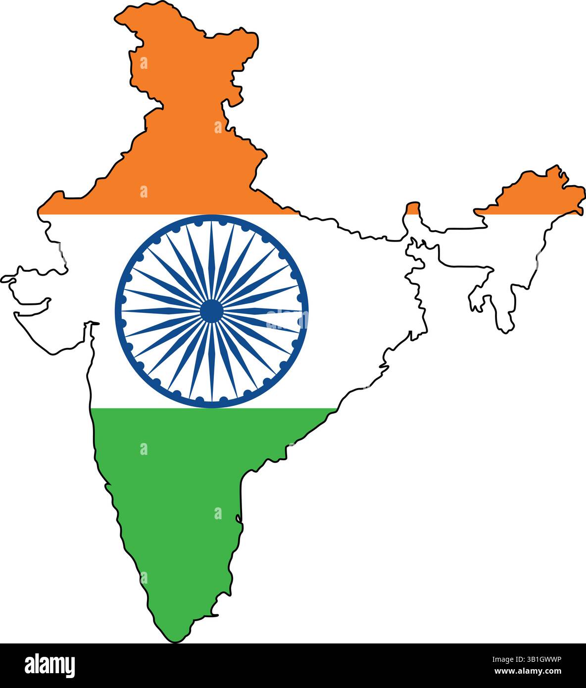 Map india gate hi-res stock photography and images - Alamy