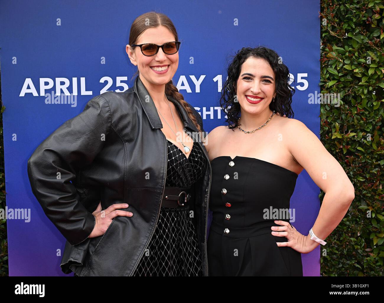 Universal City, USA. 25th Apr, 2025. Laura Post and Allegra Clark ...