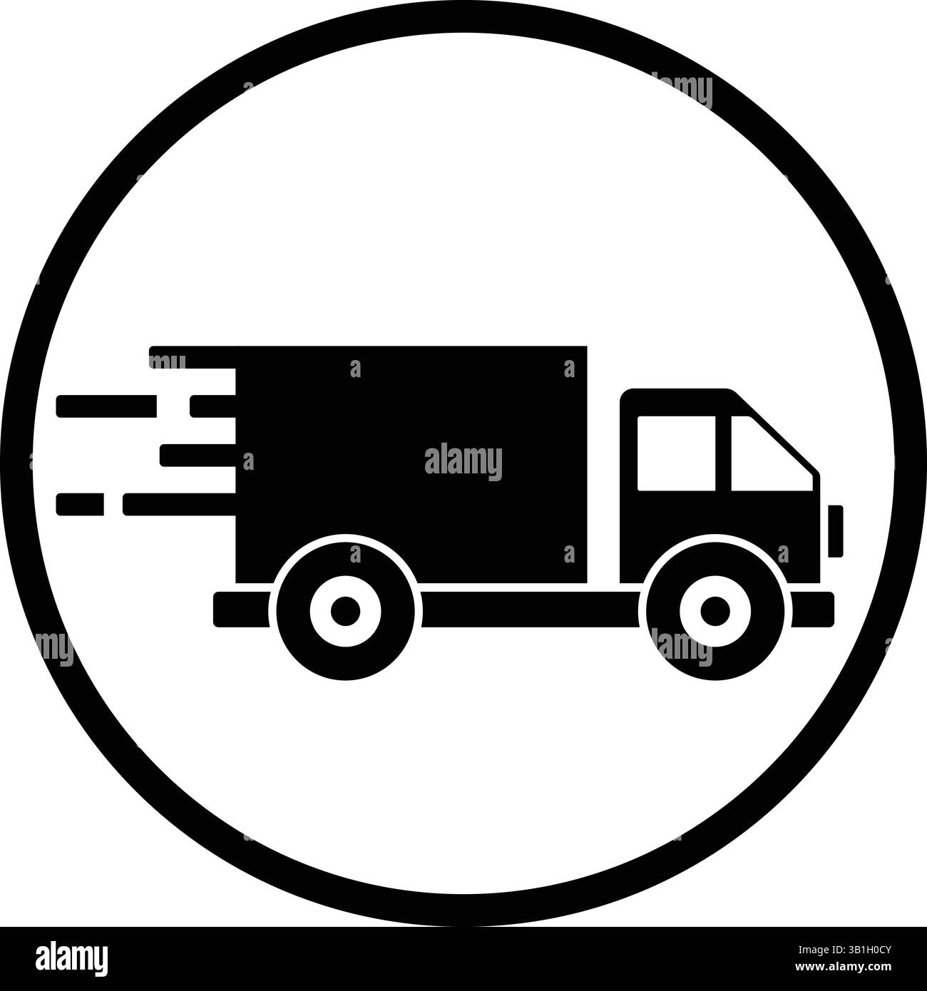 fast-moving delivery truck for express shipping, logistics, and ...