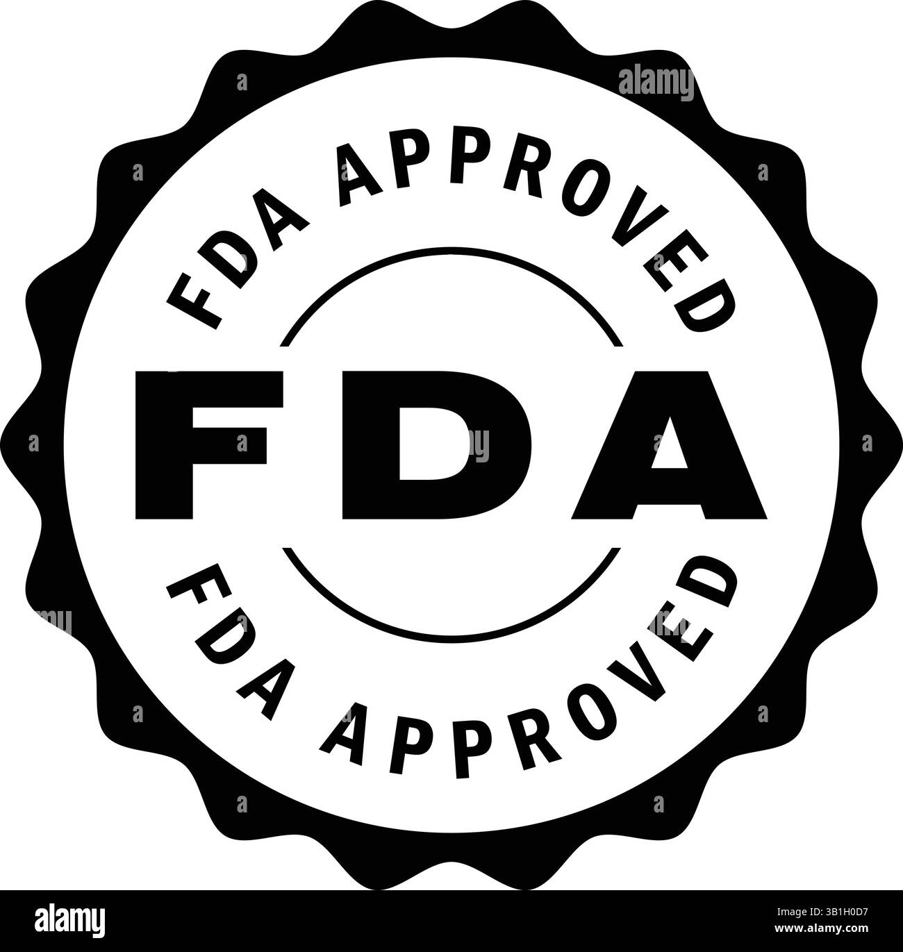 Approved stamp template Black and White Stock Photos & Images - Alamy