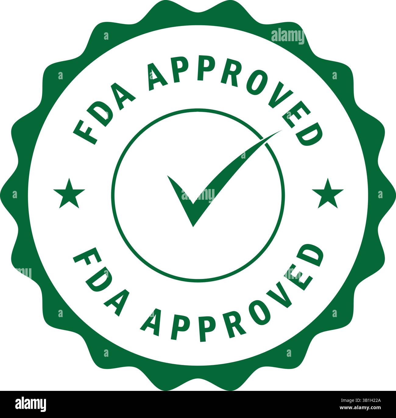Approved medal round stamp hi-res stock photography and images - Alamy