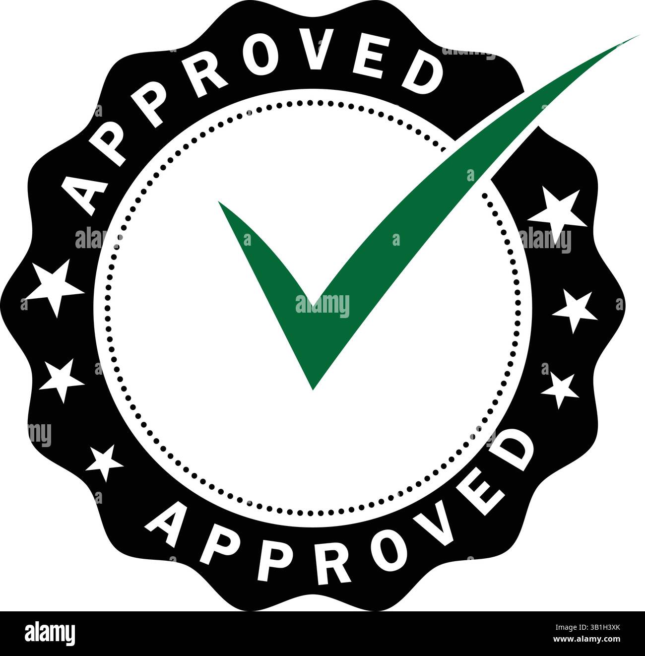 Check Mark Symbol - Approval and Verification Icon Stock Vector Image ...