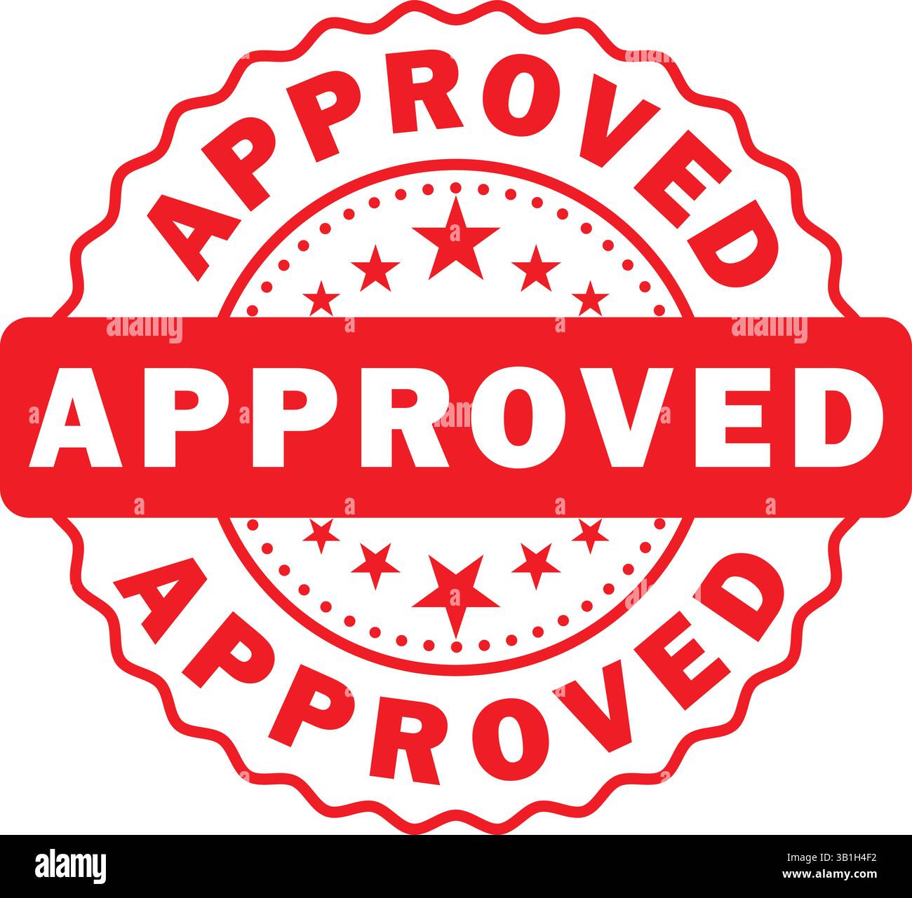 Approved Stamp Seal for Certification and Authorization Stock Vector Image & Art - Alamy
