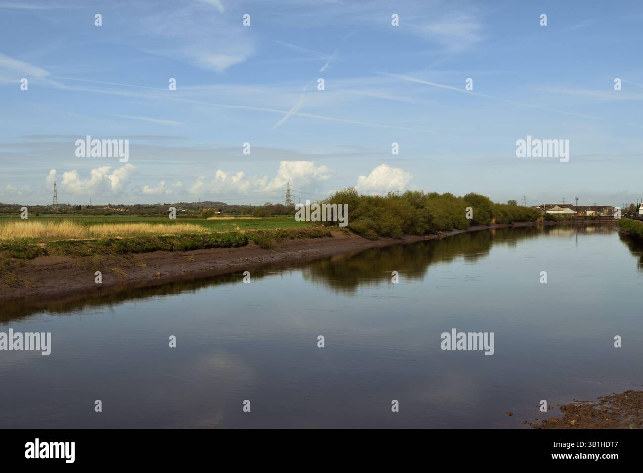 River Trent from Gainsborough, Lincolnshire uk Stock Photo - Alamy