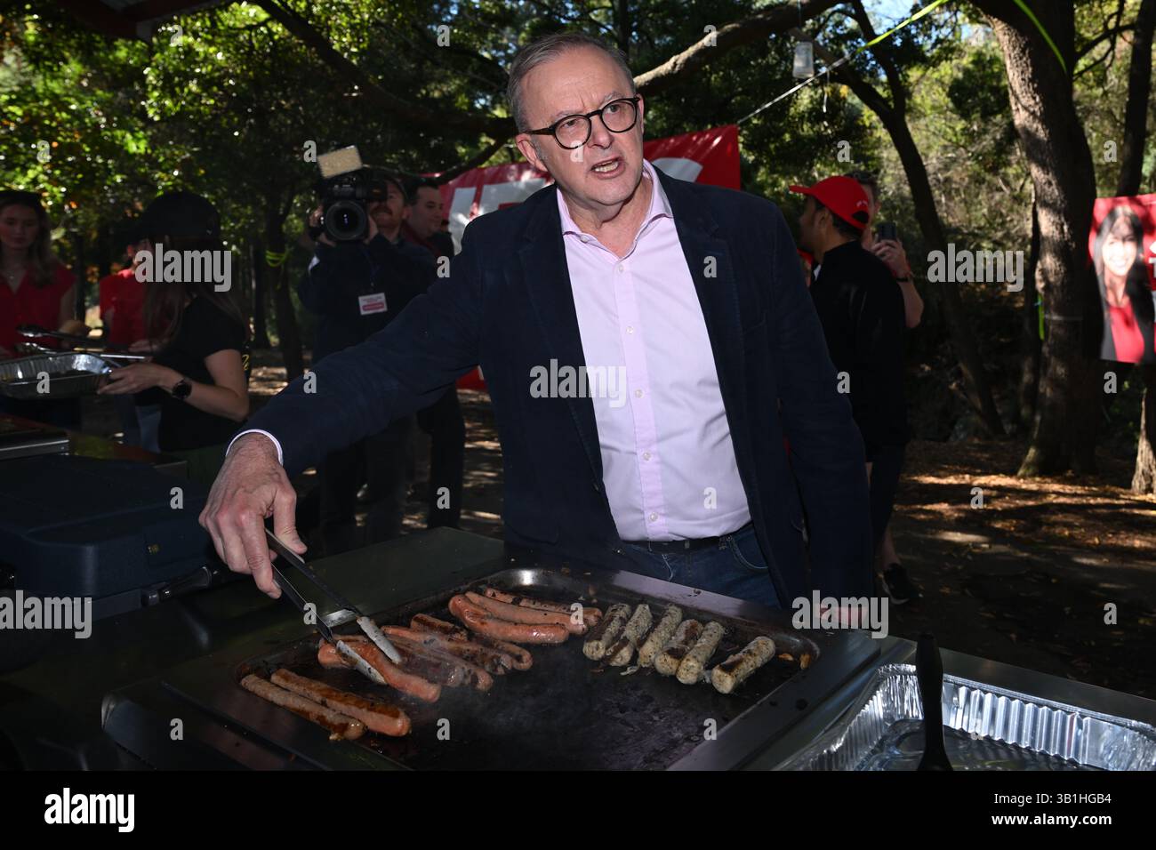 Launceston, Australia. 26th Apr, 2025. Australian Prime Minister ...