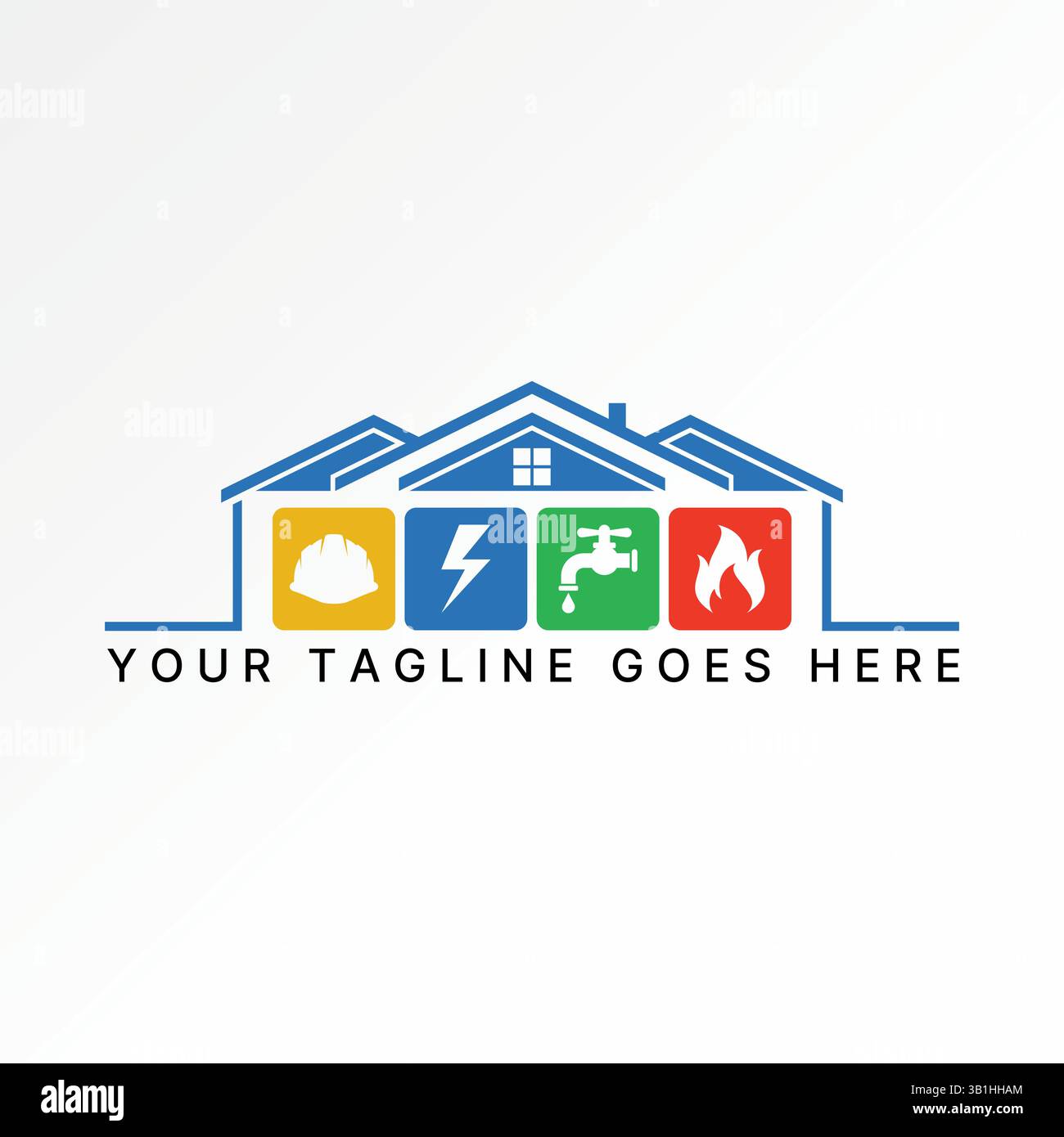 Repair maintenance electric generator Stock Vector Images - Alamy