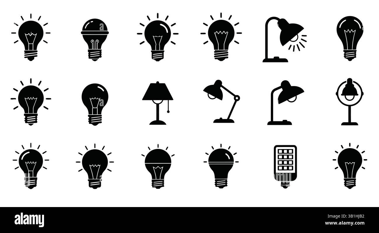Lighting fixture silhouettes hi-res stock photography and images - Alamy