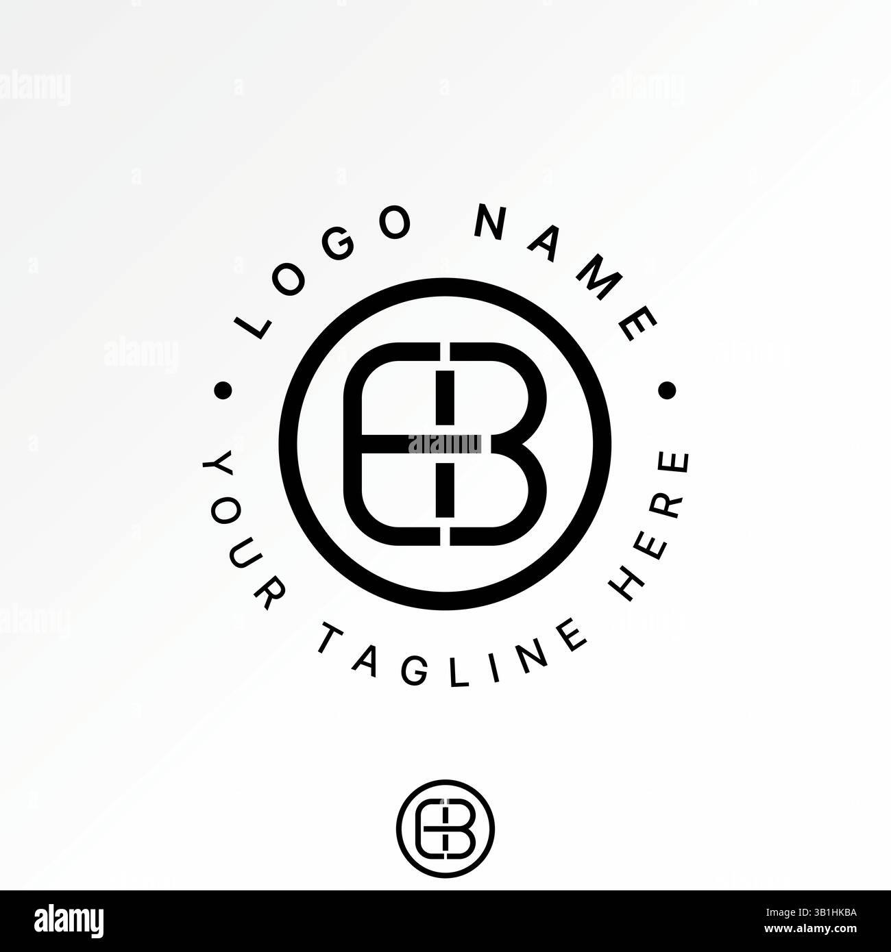 Eb letter mark Black and White Stock Photos & Images - Alamy