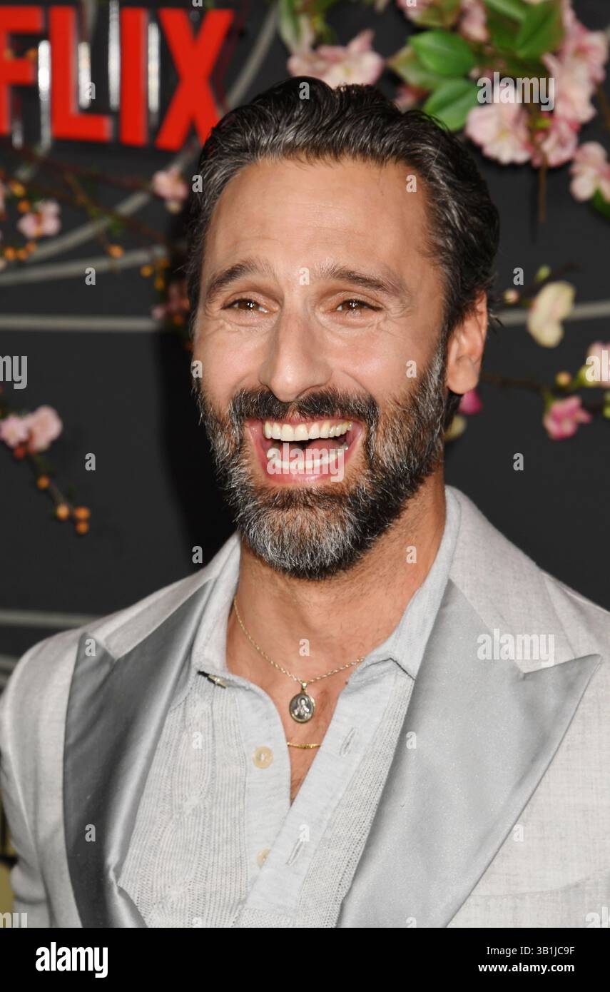 LOS ANGELES, CALIFORNIA - APRIL 24: Marco Calvani attends the premiere ...