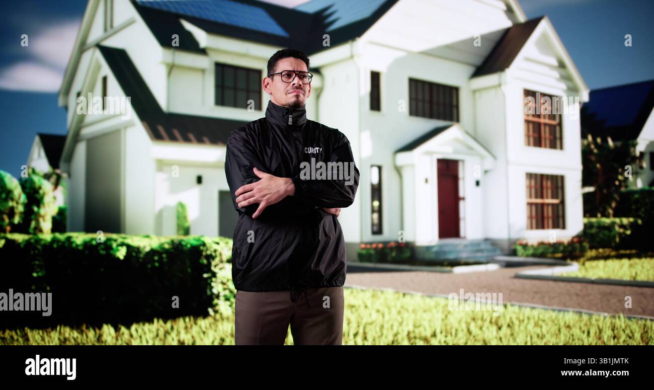 Security guard in front hi-res stock photography and images - Alamy
