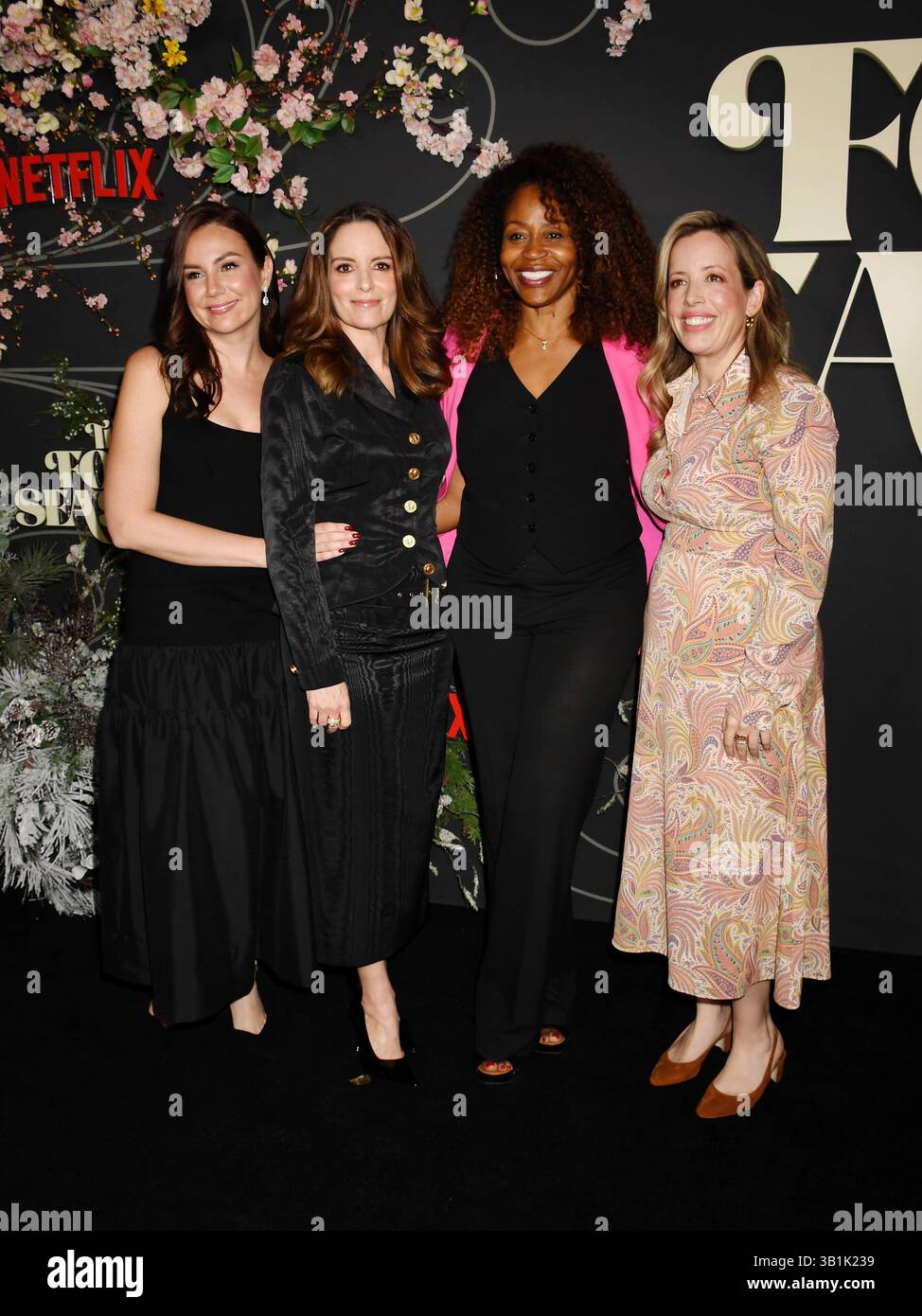 LOS ANGELES, CALIFORNIA - APRIL 24: (L-R) Tacey Wigfield, Tina Fey ...