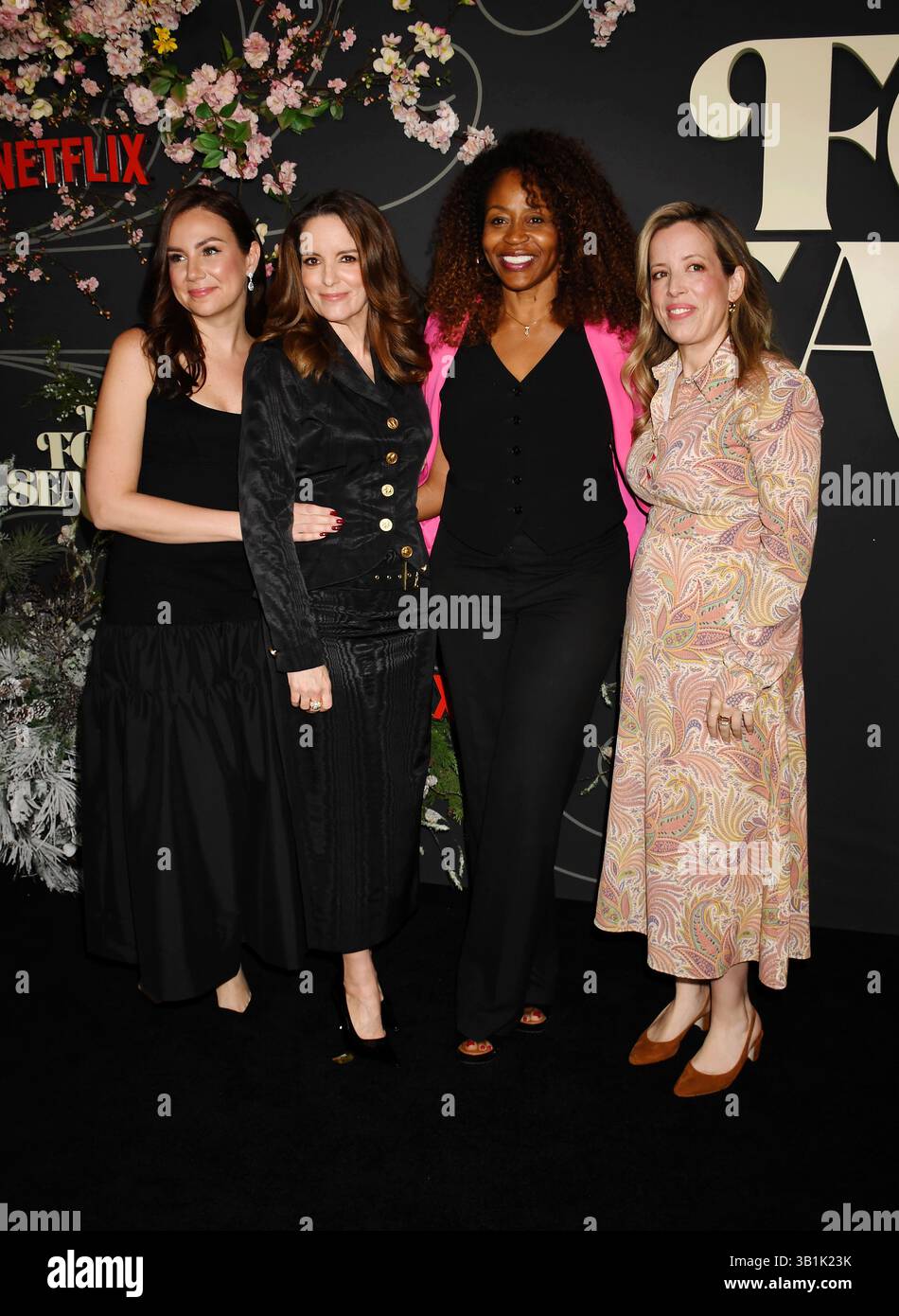 LOS ANGELES, CALIFORNIA - APRIL 24: (L-R) Tacey Wigfield, Tina Fey ...