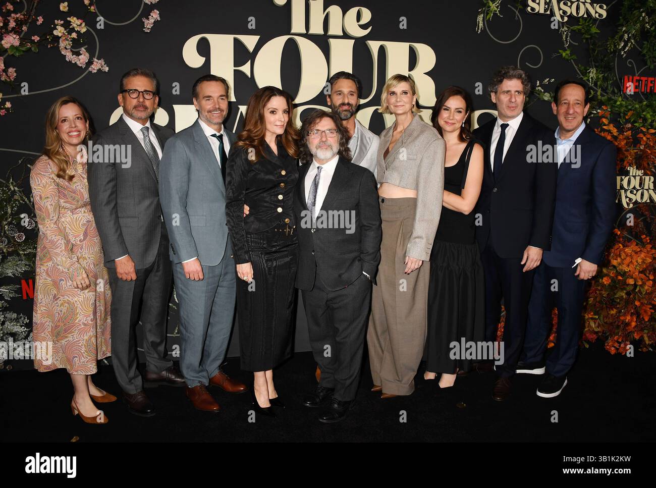 LOS ANGELES, CALIFORNIA - APRIL 24: (L-R) Lang Fisher, Steve Carell ...