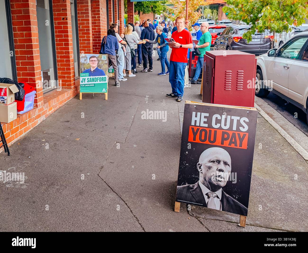 2025 Australian Election Polling Station Stock Photo - Alamy
