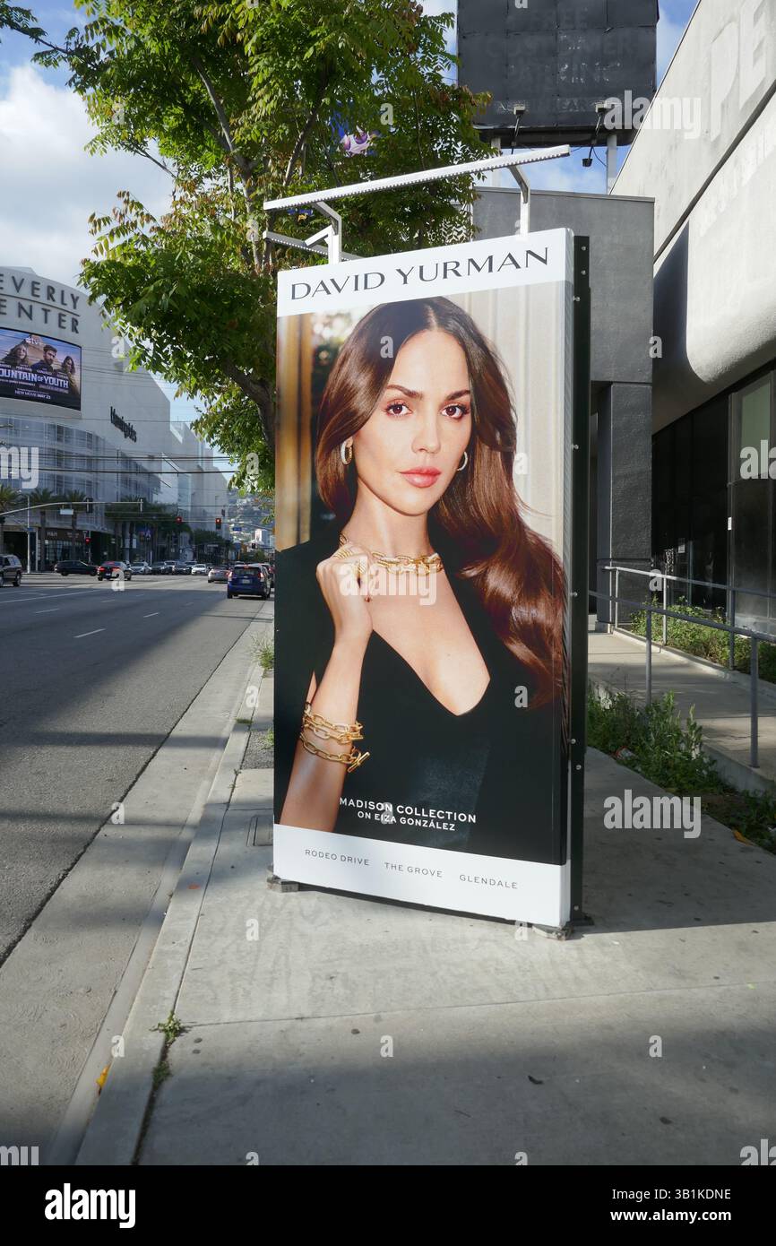 Los Angeles, California, USA 25th April 2025 Eiza Gonzalez David Yurman ...