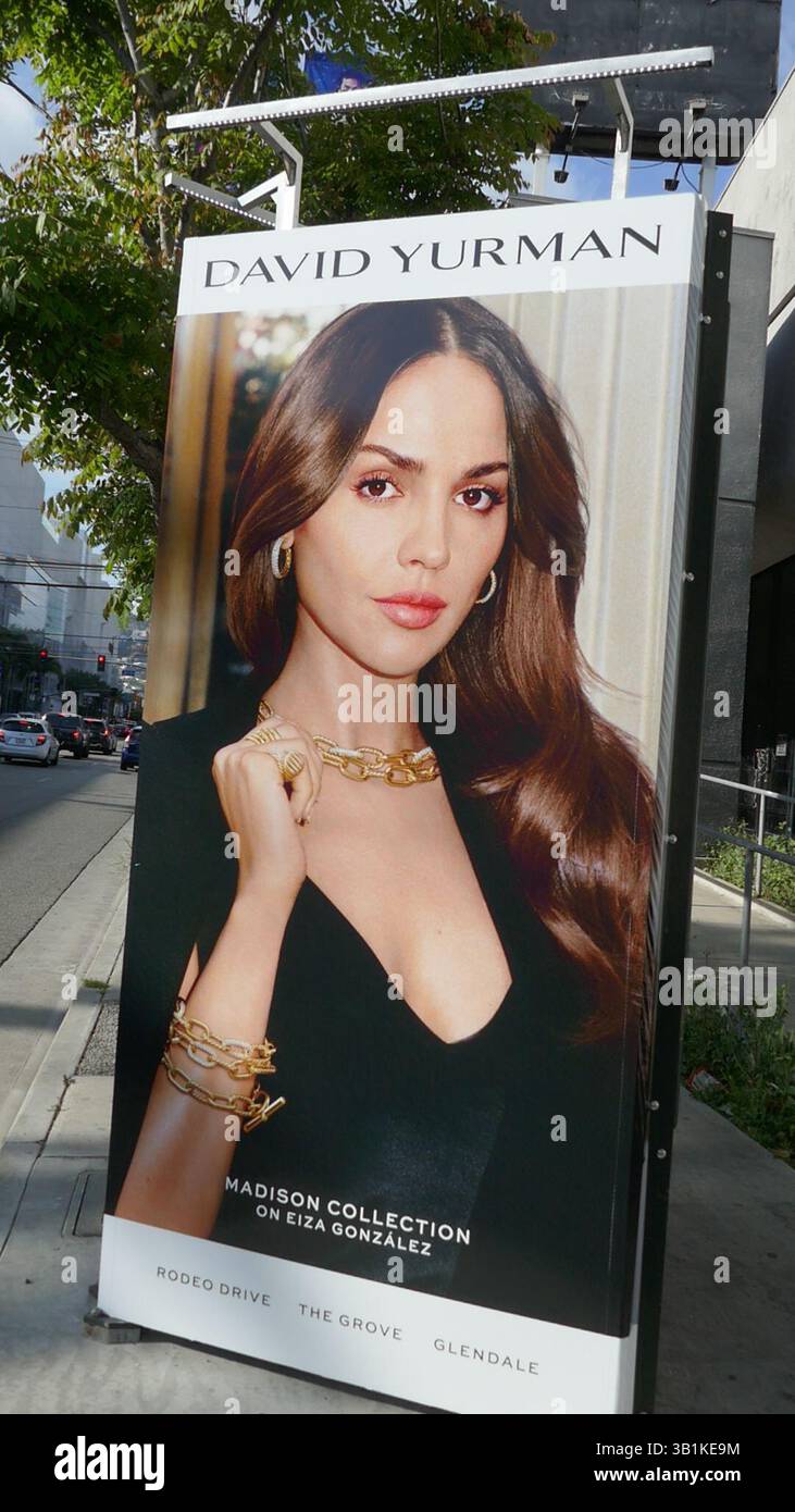 Los Angeles, California, USA 25th April 2025 Eiza Gonzalez David Yurman ...