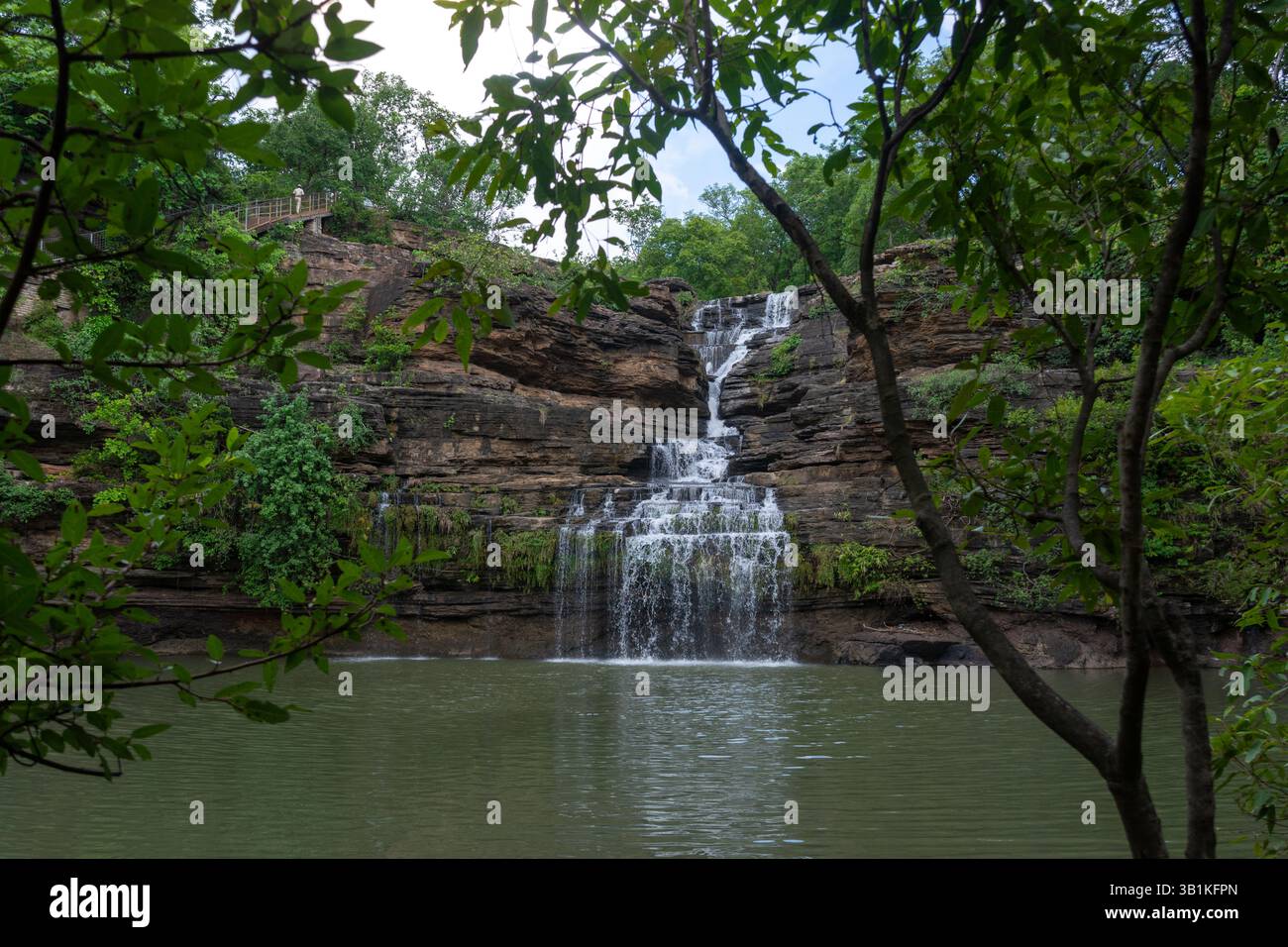 The Pandav Falls is a waterfall in the Panna district in the Indian ...