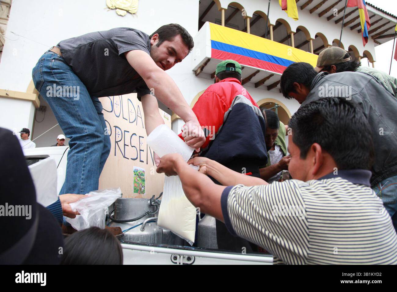 Productores de leche hi-res stock photography and images - Alamy