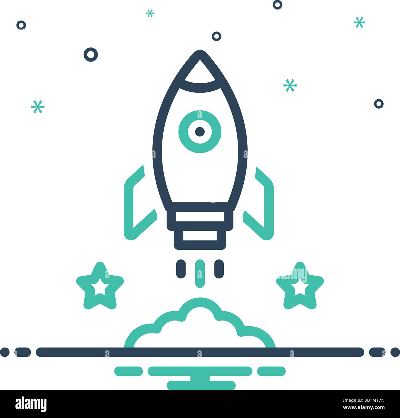 Launch start begin rocket Cut Out Stock Images & Pictures - Alamy