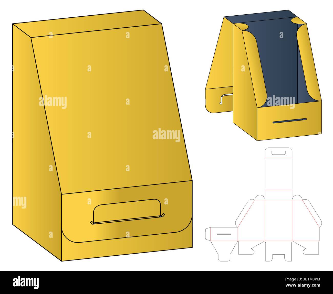 Dieline packaging hi-res stock photography and images - Alamy