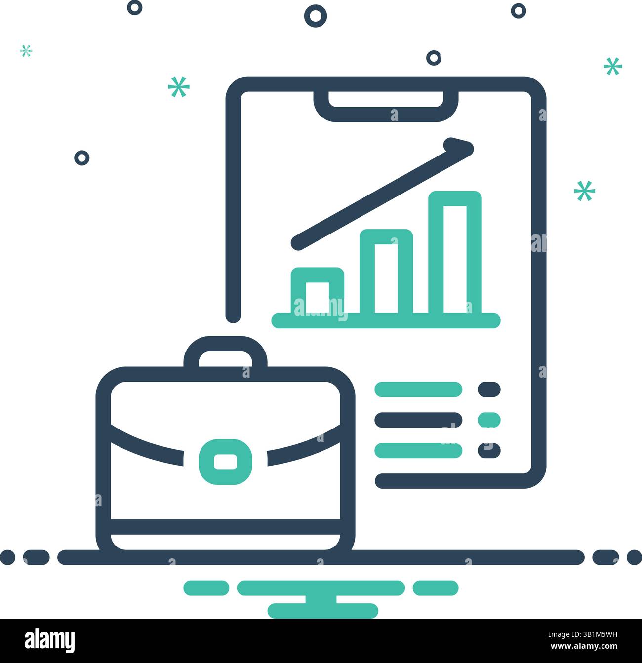 Business share records Stock Vector Images - Alamy