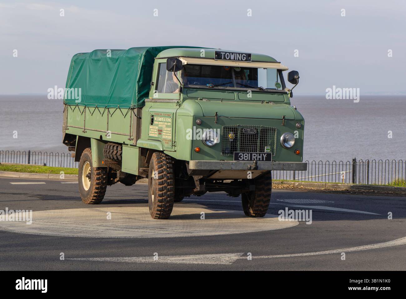 Lansrover Series IIa Forward Control vehicle Stock Photo - Alamy