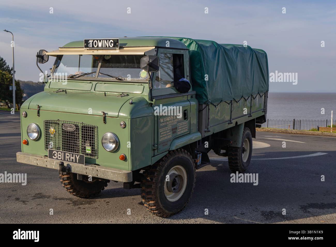 Lansrover Series IIa Forward Control vehicle Stock Photo - Alamy