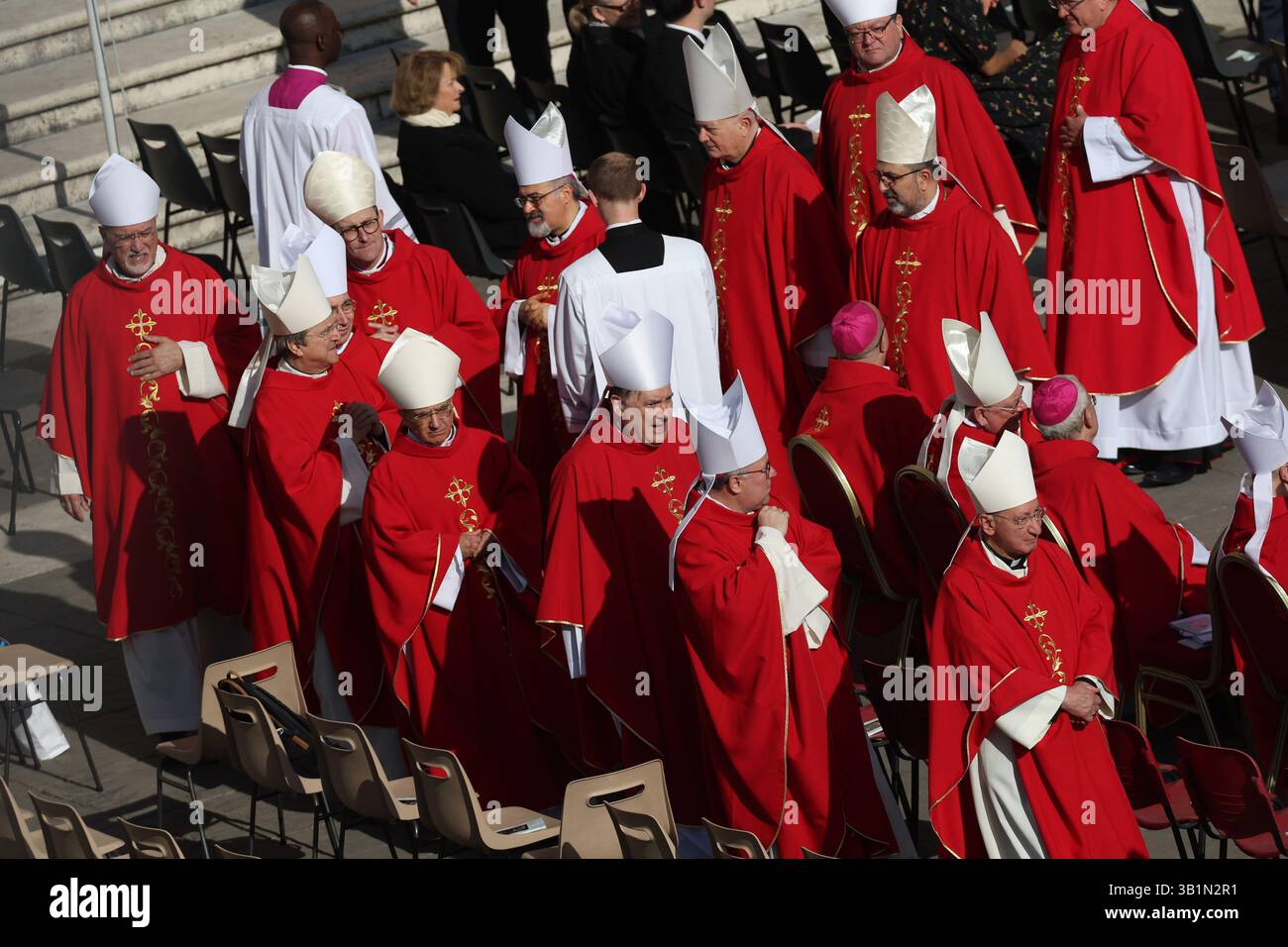 Rome, . 26th Apr, 2025. the Funeral Mass of the Roman Pontiff Francis ...