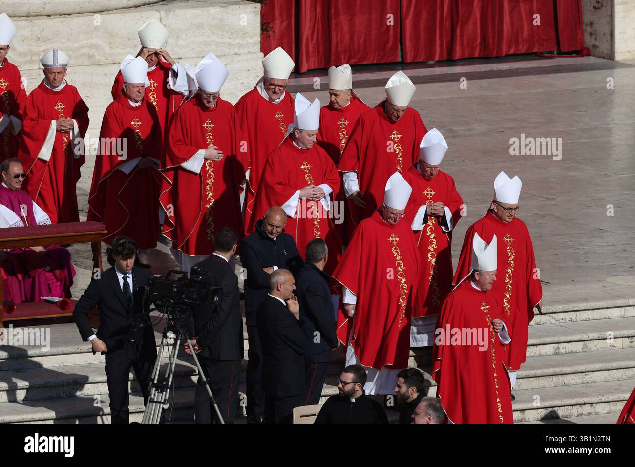 Rome, . 26th Apr, 2025. the Funeral Mass of the Roman Pontiff Francis ...