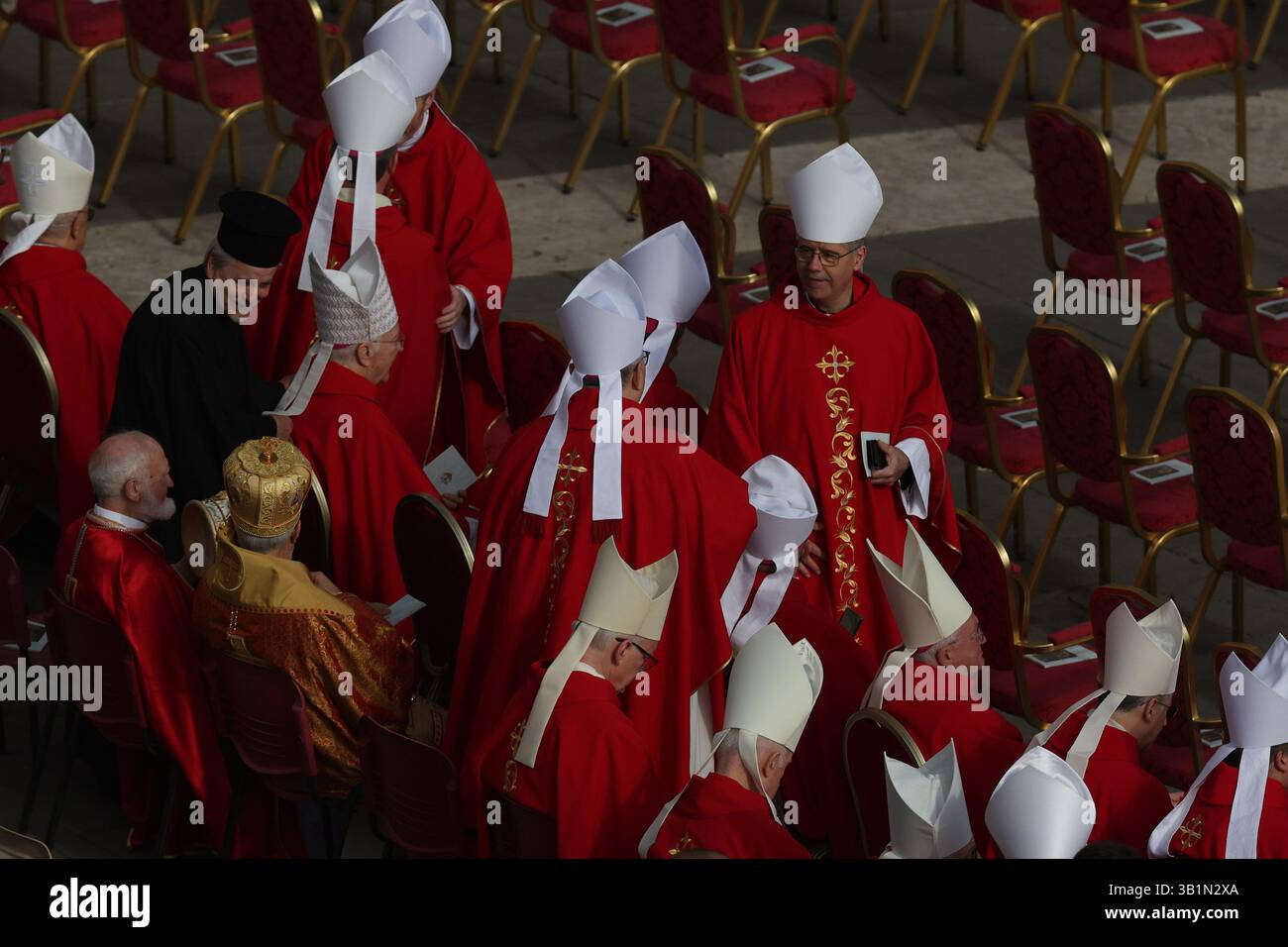 Rome, . 26th Apr, 2025. the Funeral Mass of the Roman Pontiff Francis ...