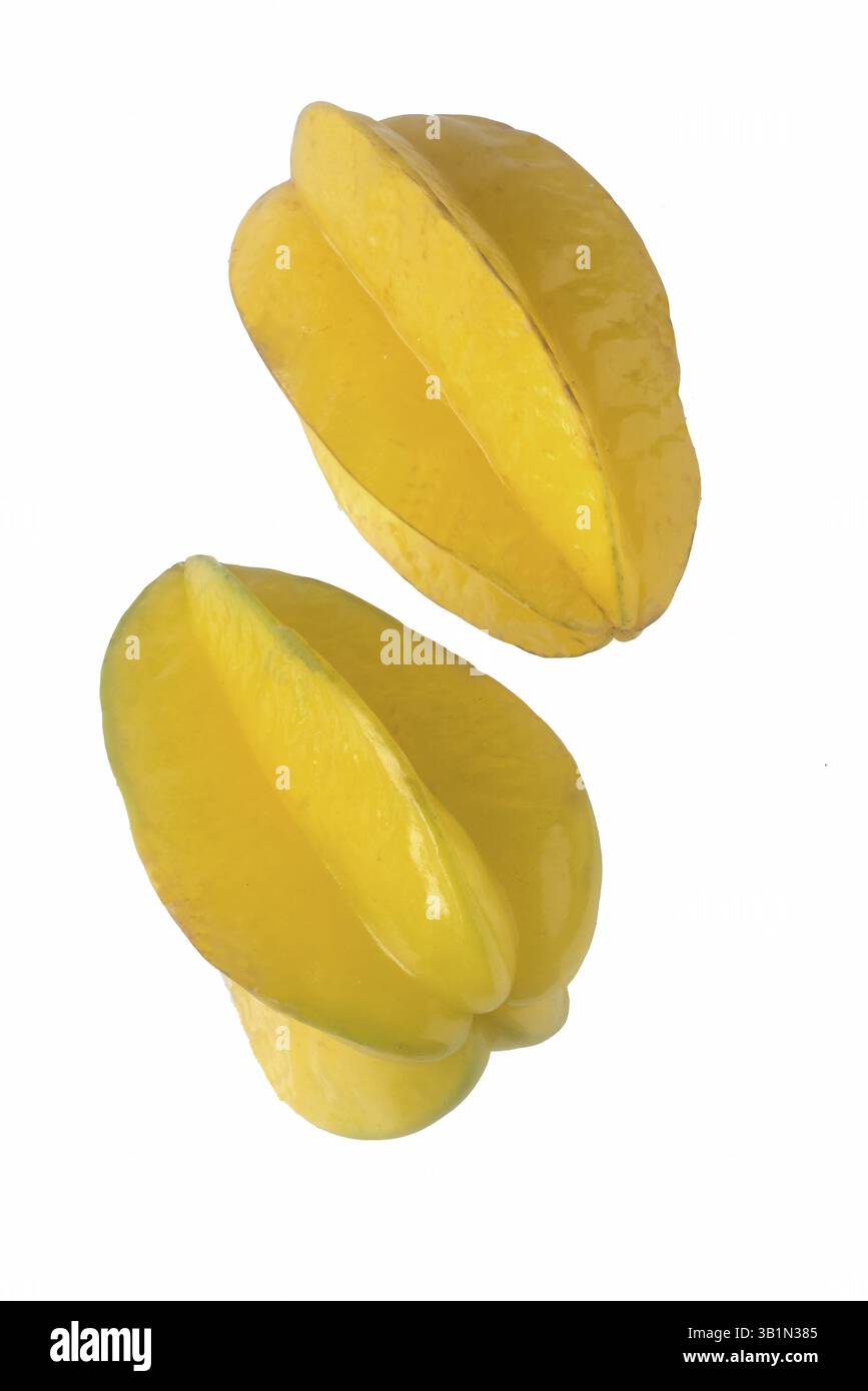 Star fruit cut out Stock Photo - Alamy