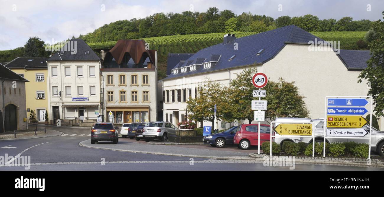 Schengen, a Luxembourg city that made European history Stock Photo - Alamy