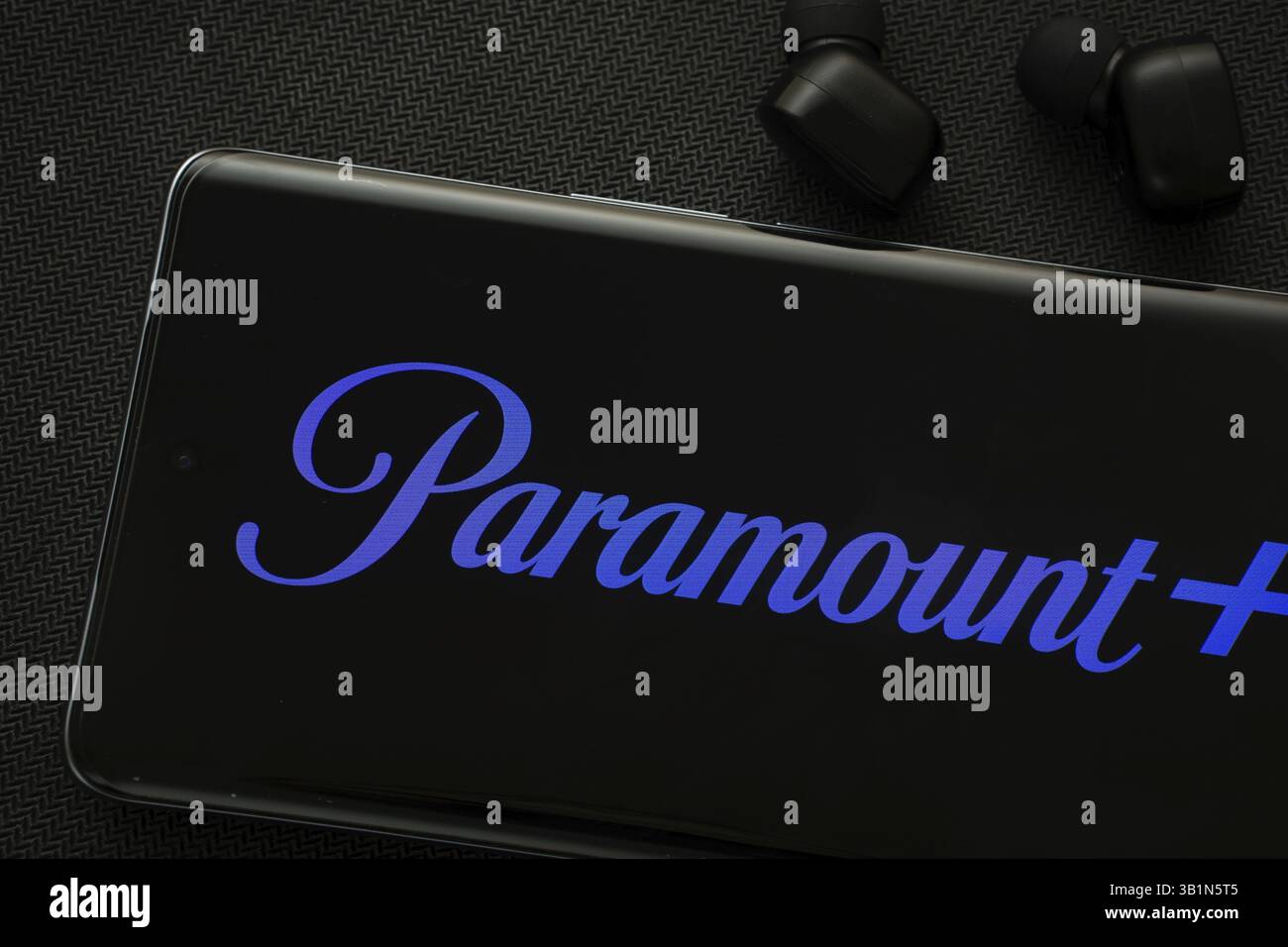 Dhaka, Bangladesh - 17 March 2025: The logo of the paramount+ is ...