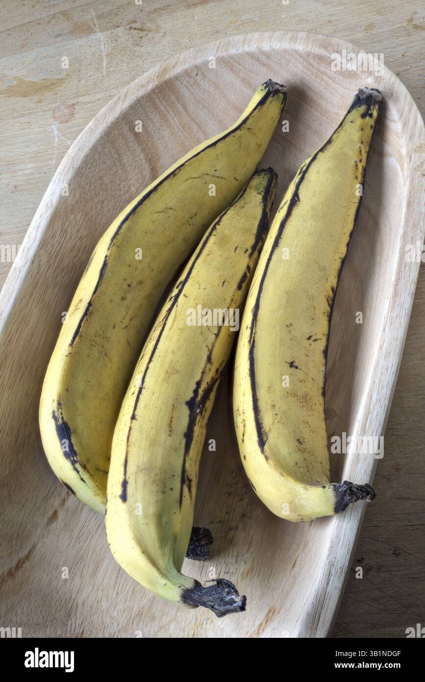 Plantains in mango wood peel Stock Photo - Alamy