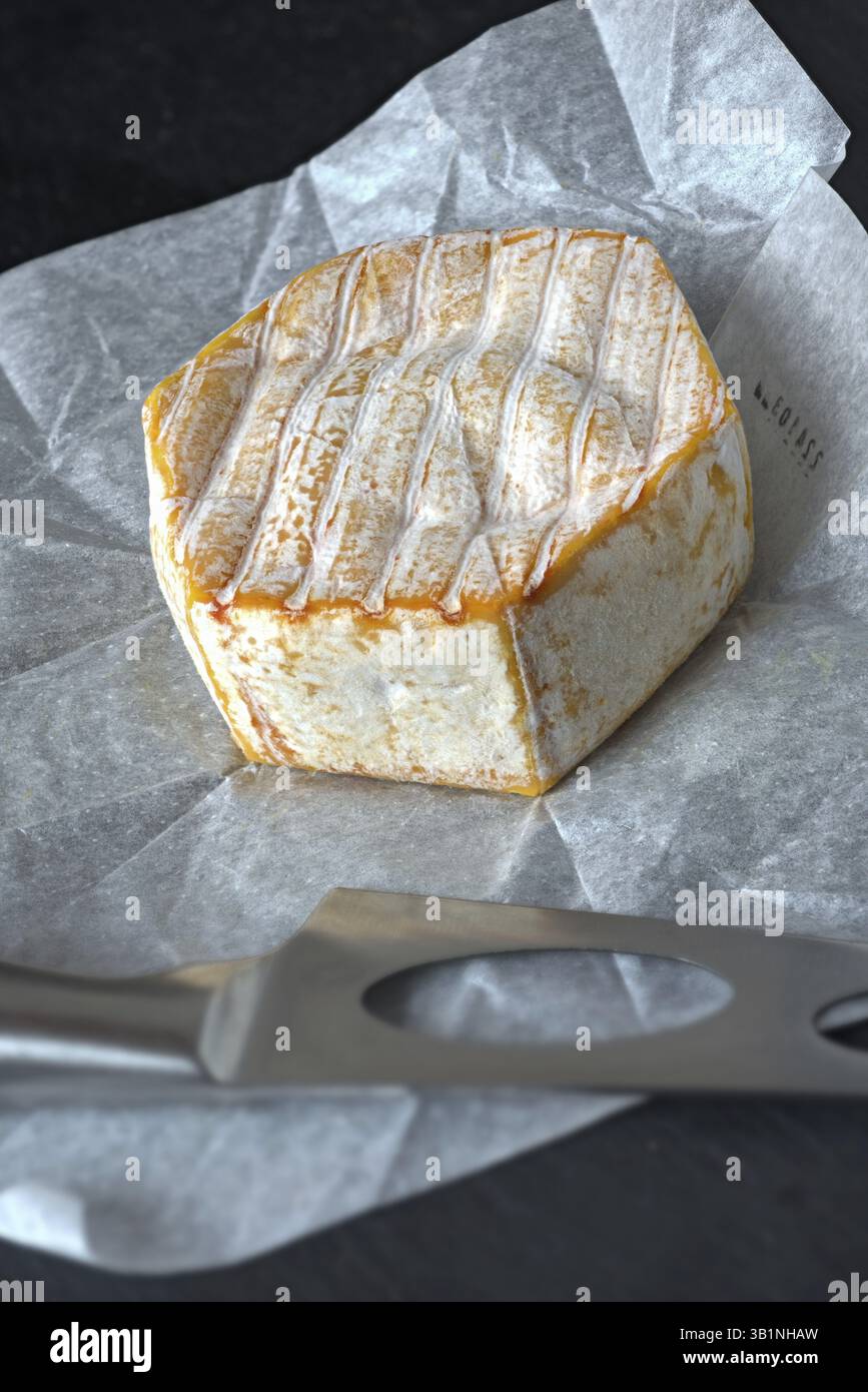 Brin d'Affinois: French soft cheese. Soft cheese made from cow's milk ...