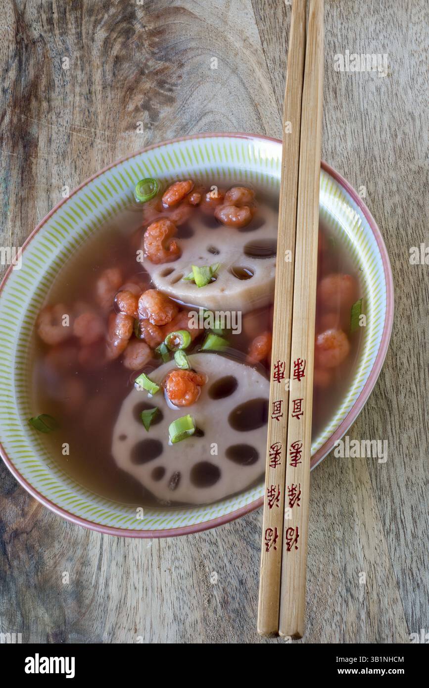 Chinese lotus root soup hi-res stock photography and images - Alamy