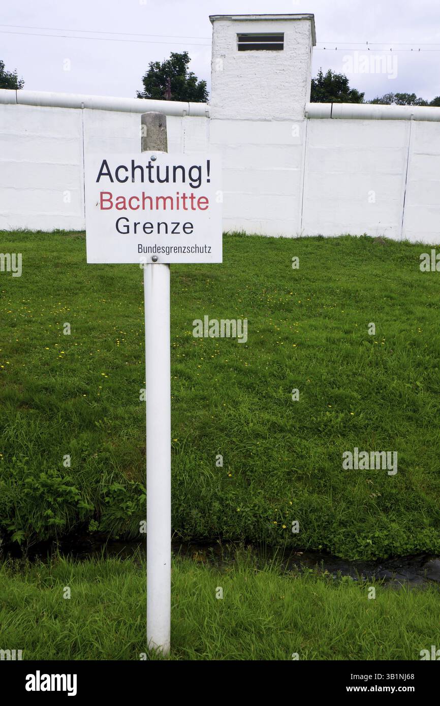 German-German Museum Moedlareuth, Germany, Europe Stock Photo - Alamy