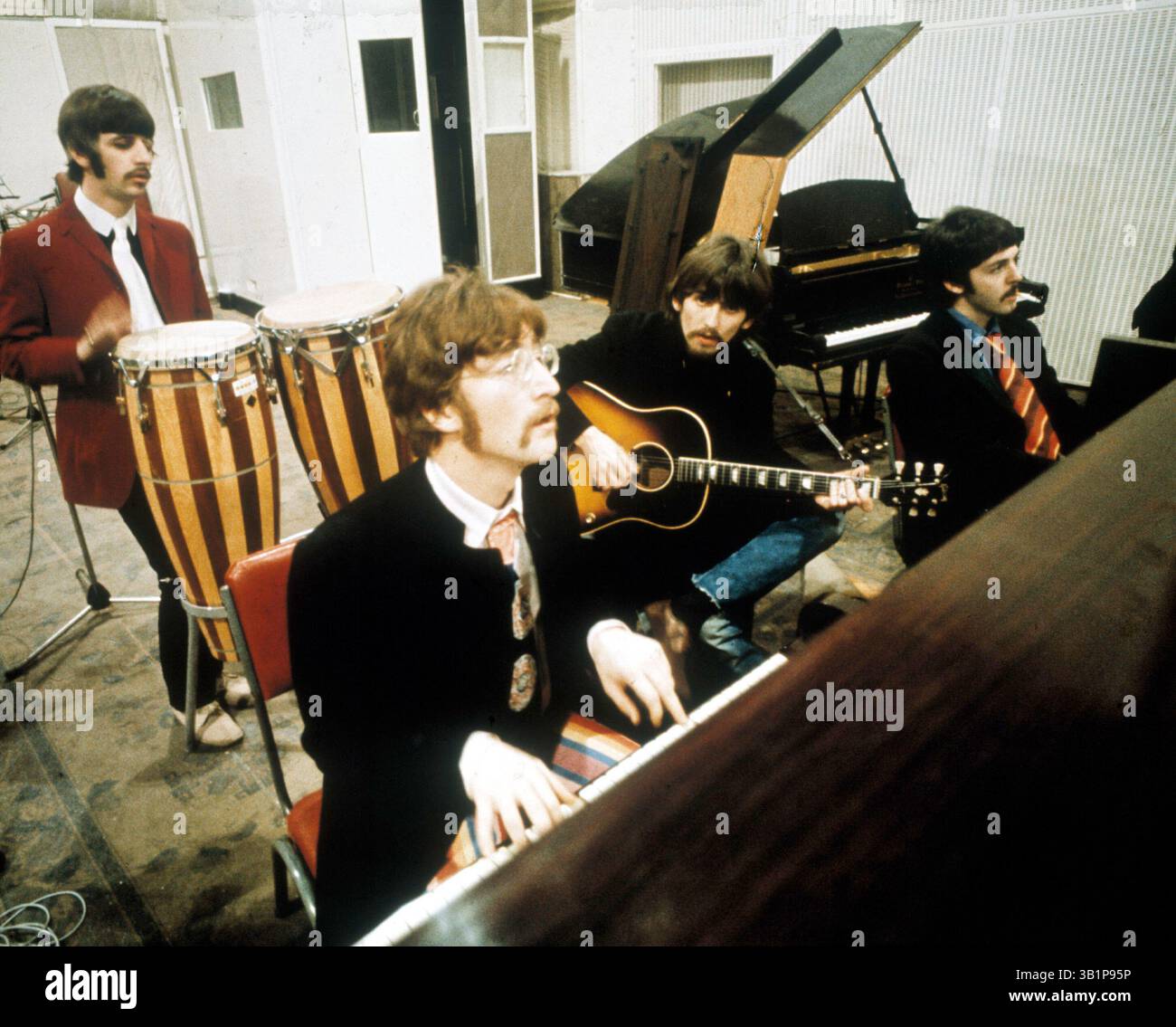 Jan 01, 1965 - London, England, United Kingdom - Members of The Beatles, PAUL MCCARTNEY, GEORGE ...